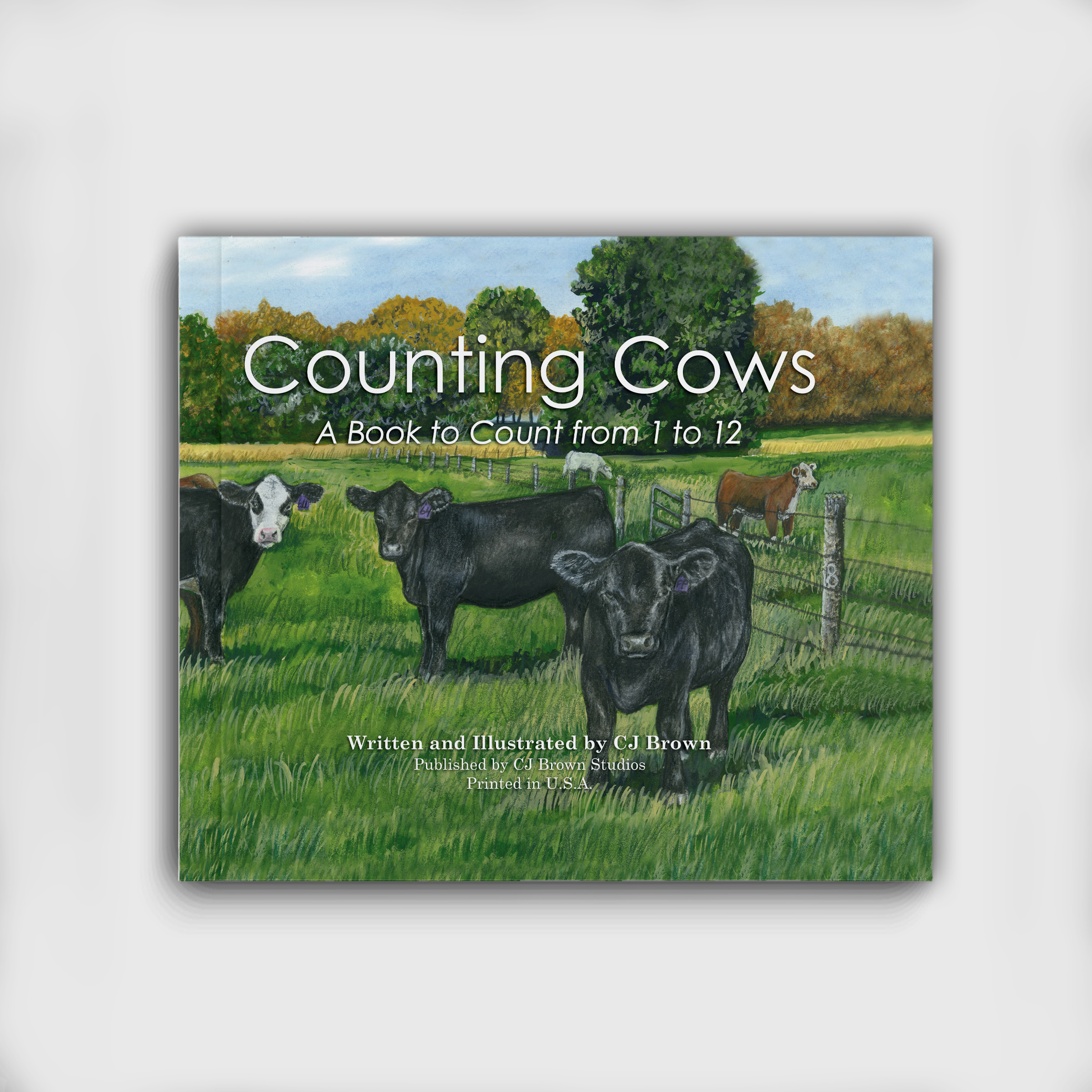 Counting Cows, A Book to Count from 1 to 12 - C.J. Brown Studios